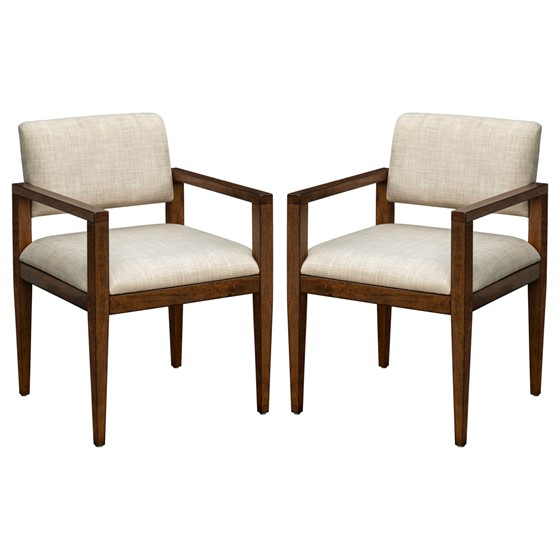 Benson Upholstered Dining Chairs | Abode Rochester