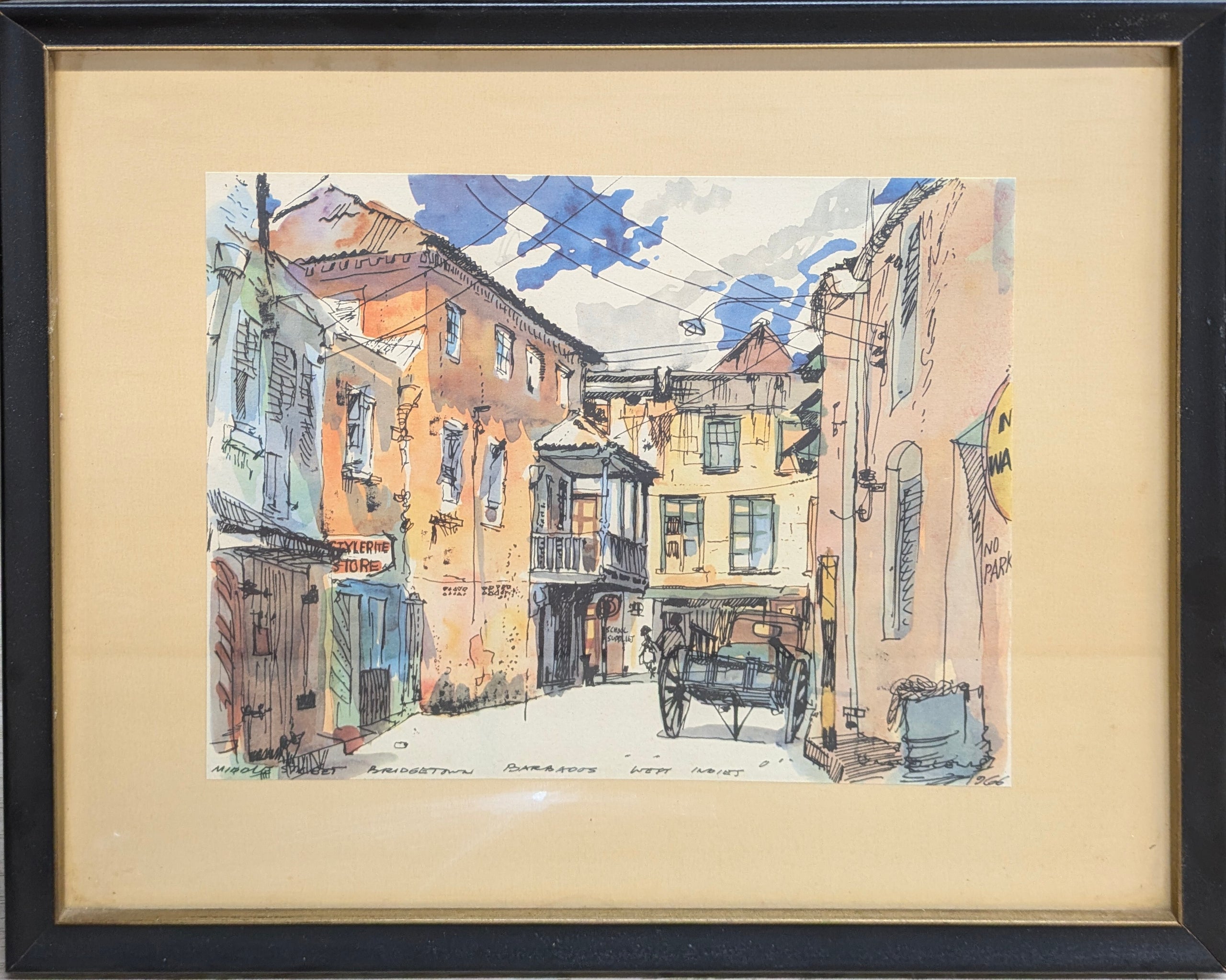 John Newel Lewis Watercolor Prints | Abode Rochester